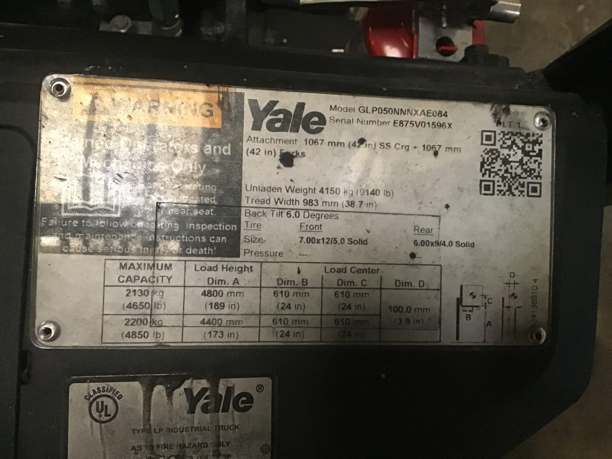 2023 Yale GLP050 | Medley Equipment Company